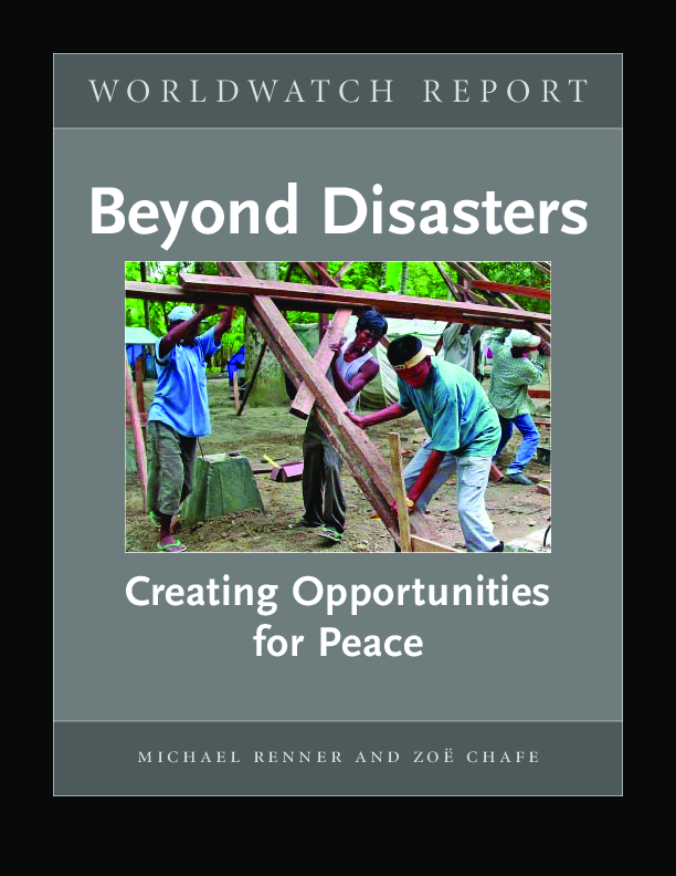 Beyond Disasters - Creating Opportunities for Peace - Save the Children ...