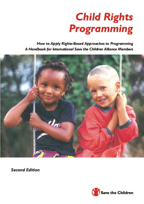 Child rights programming handbook. How to Apply Rights-Based Approaches ...