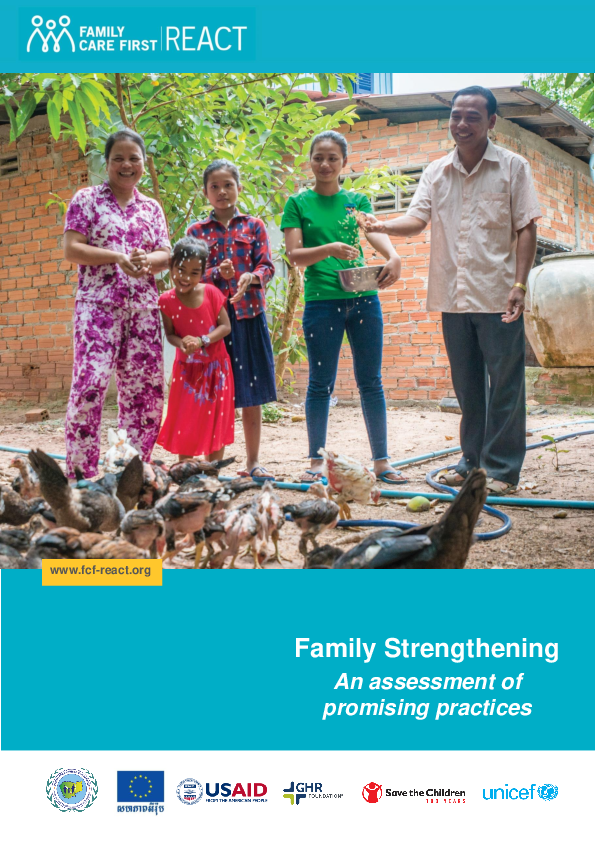 Family Strengthening: An assessment of promising practices - Save the ...