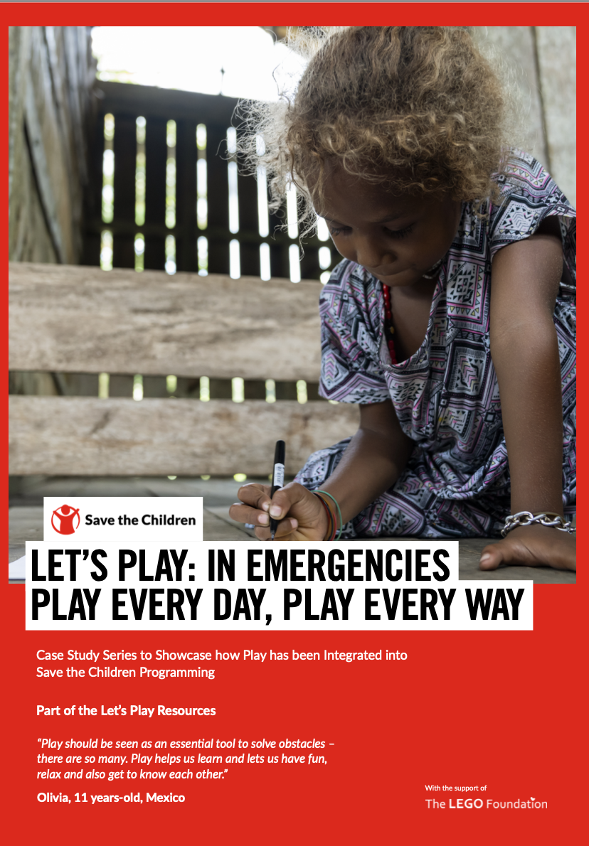 Let's Play: In Emergencies—Play Every Day, Play Every Way - Save the ...