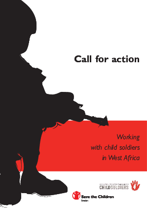 Call for Action - Working with child soldiers in Africa - Save the ...