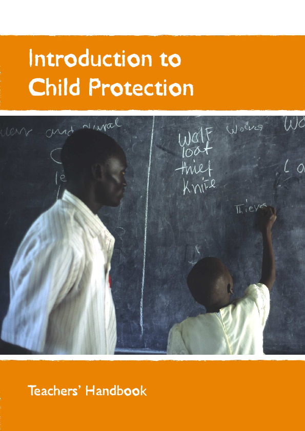 Introduction to Child Protection: Teacher's Handbook - Save the ...